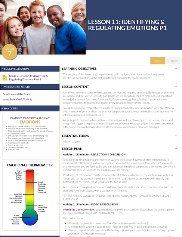 K-12 Well-Being Curriculum | In Focus Education Group